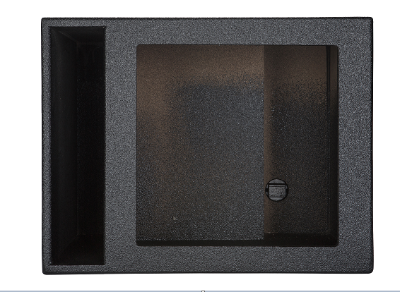 1X10'' Square Hole Slot Ported Poly Sub Box – My Store
