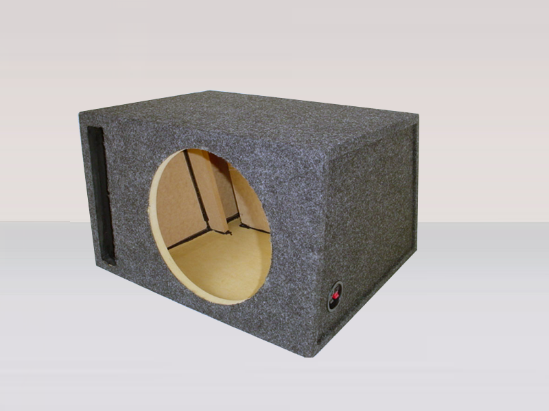 Single 12'' Transmission Line Slot Ported Sub Box Carpeted – My Store